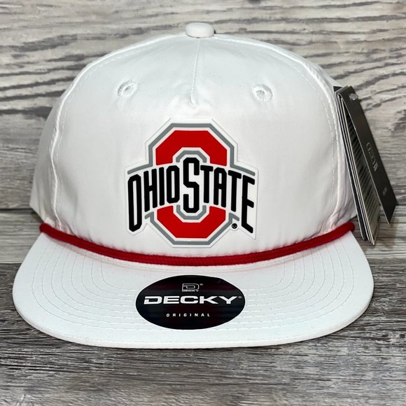 Nike | Accessories | Ohio State Buckeyes 3d Classic Rope Hat White Red ...